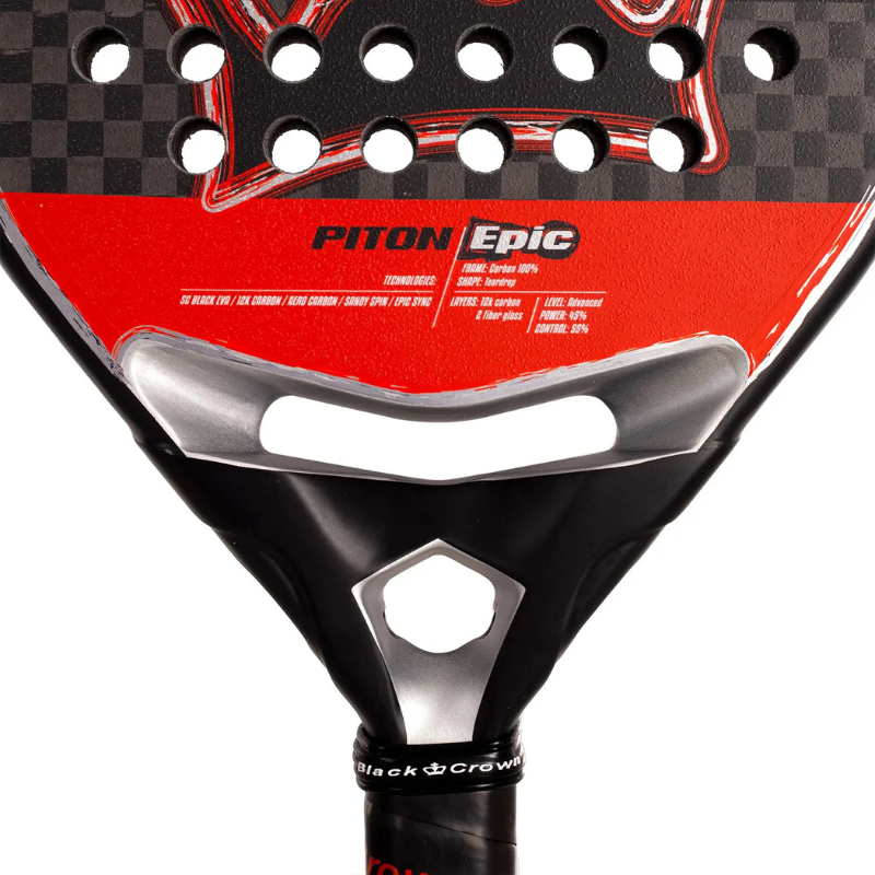Raquette de padel Black Crown Piton Epic 2025