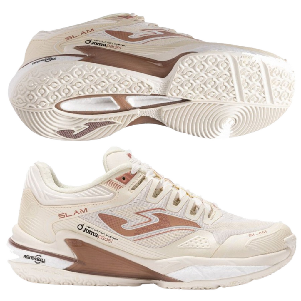 Chaussures de padel Femme Joma Slam Lady Beige