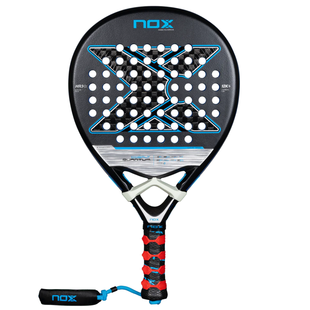 NOX QUANTUM 12K COBALT | Esprit Padel Shop | Raquette de padel
