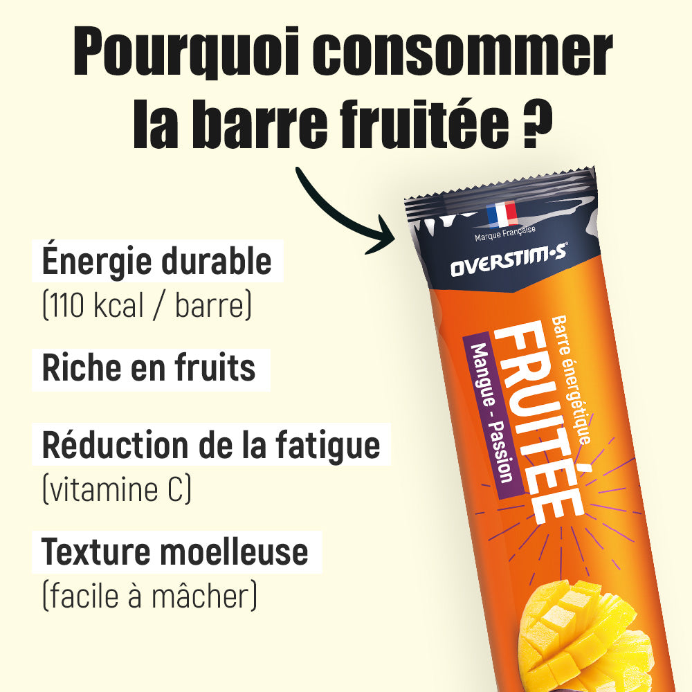 BARRE FRUITÉE OVERSTIM FRUIT ROUGE | Esprit Padel Shop | Accessoire de ...